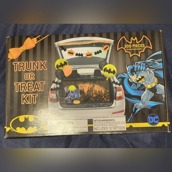 Holiday | Dc Batman Halloween Trunk Or Treat Party Decoration Kit 20 ...